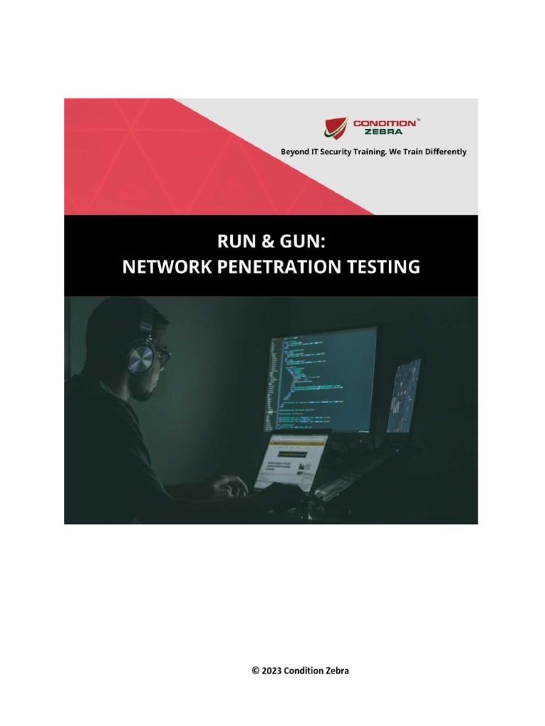 Brochure Network Pentest Training 2023 | PDF
