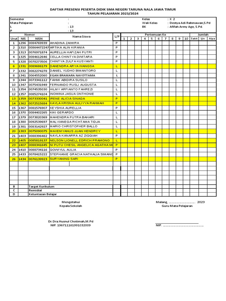 SN 9 Bimbel Genza | PDF