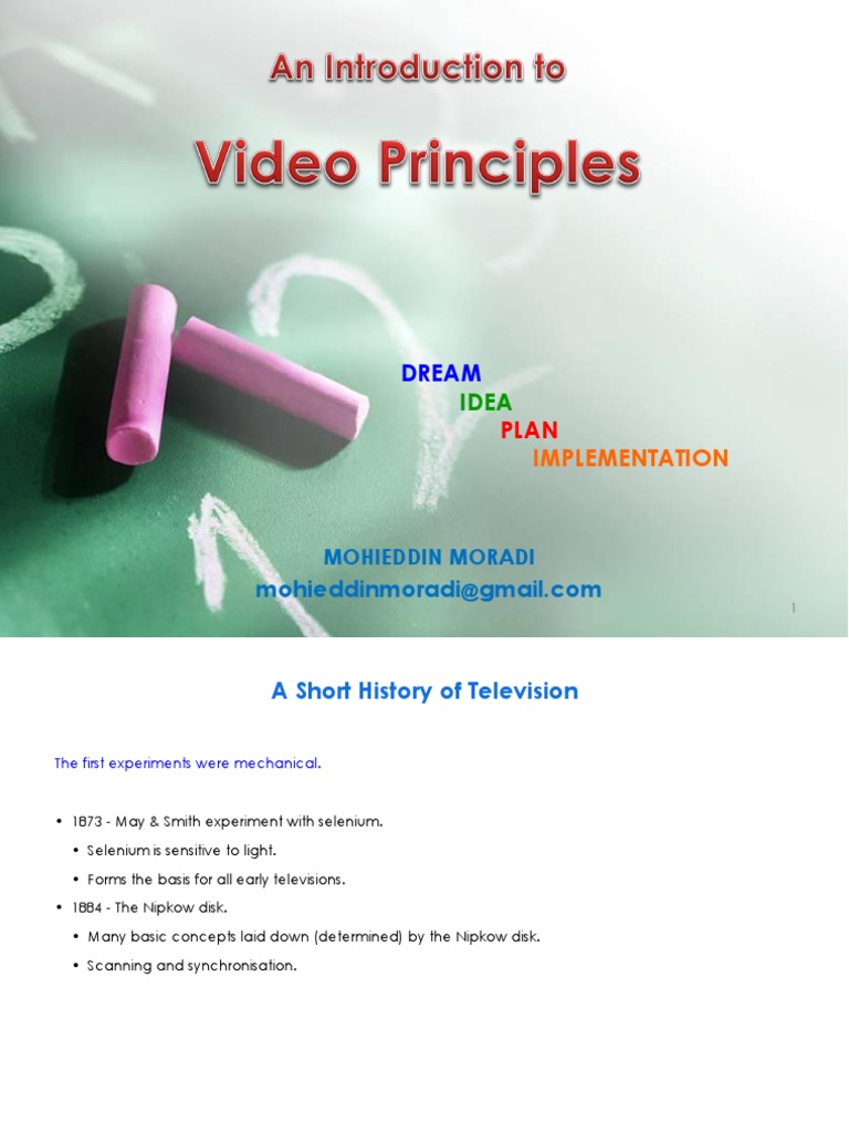 DR Moradi-Video Principles | PDF | Home & Garden