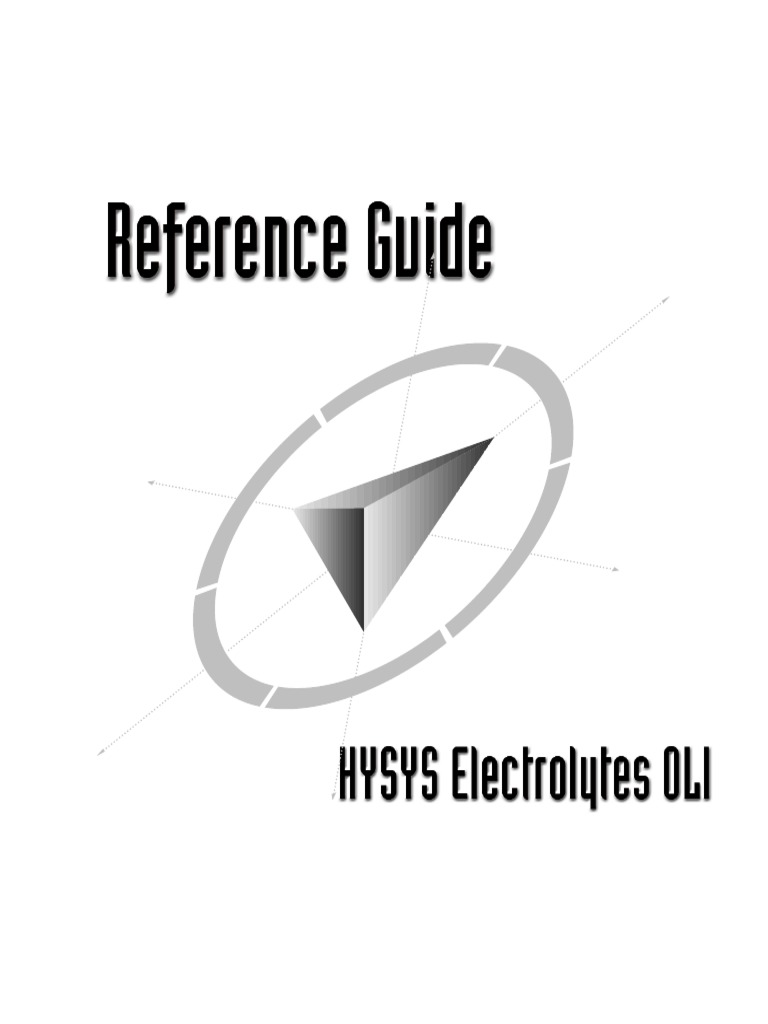 Electrlytes OLI Hysys | PDF | Sodium Hydroxide | Gibbs Free Energy