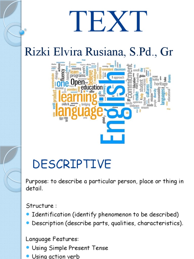 Macam-Macam Teks Bahasa Inggris | PDF