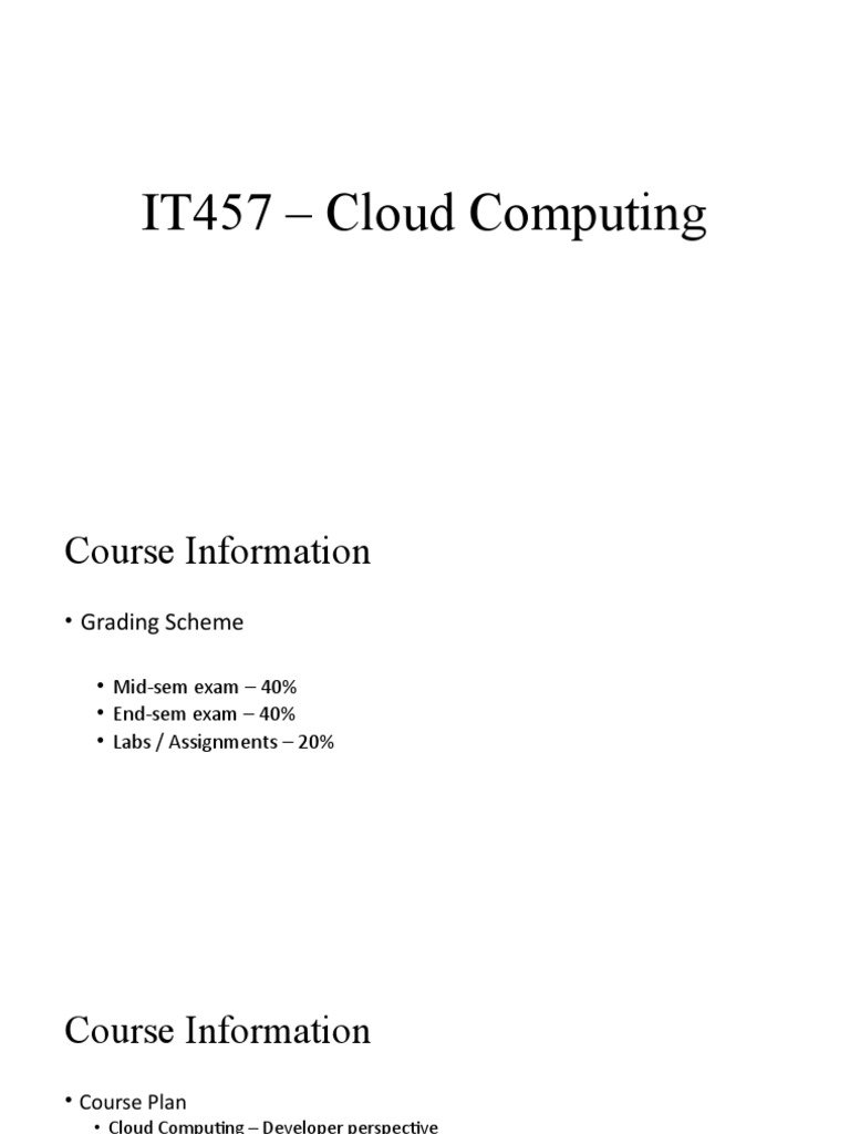 Cloud Computing - So Far | PDF | No Sql | Cloud Computing