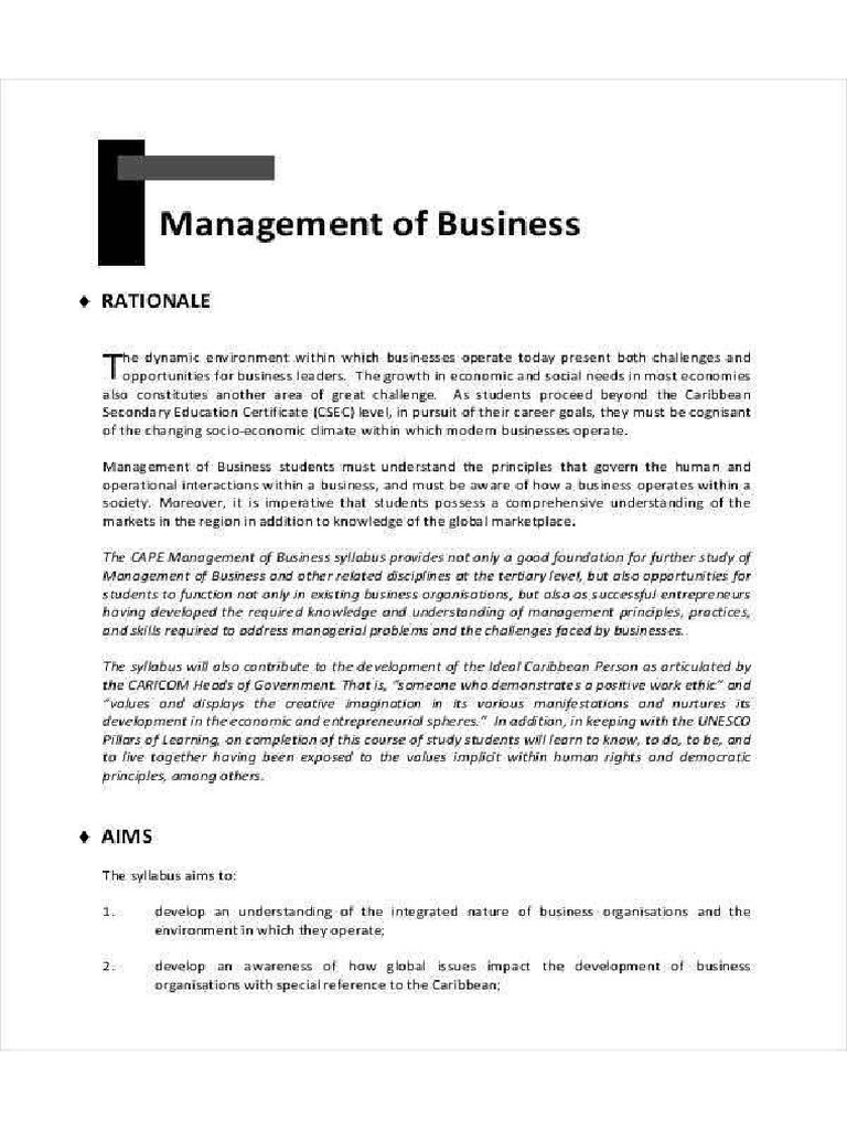 Business Management Research | PDF