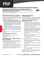 OIML R111-1 - Table 1 | PDF