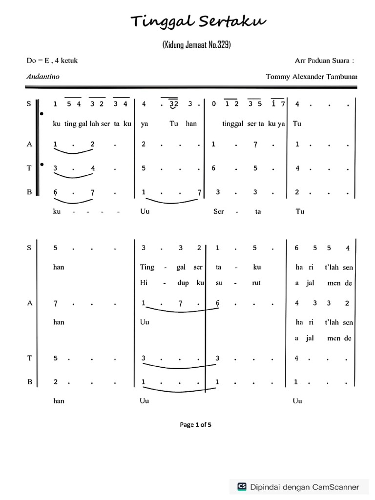 Tinggal Sertaku | PDF