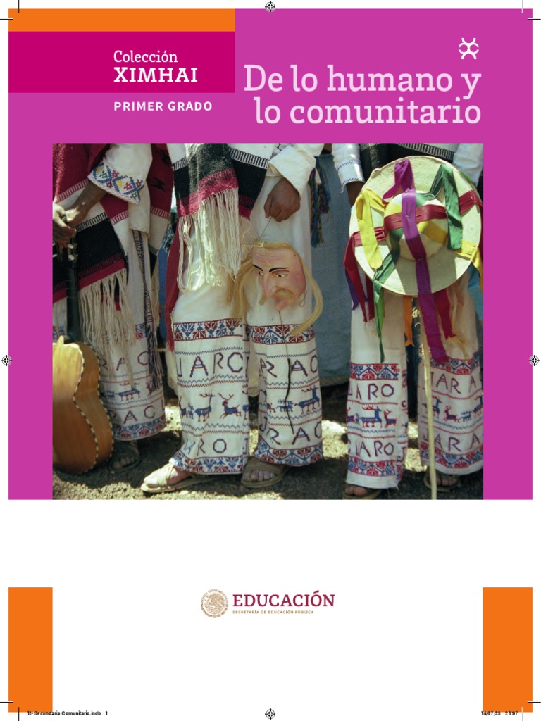 De Lo Humano A Lo Comunitario 1º Secundaria Pdf