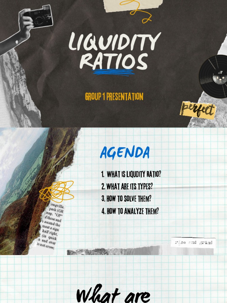 Liquidity Ratios | PDF | Inventory | Market Liquidity