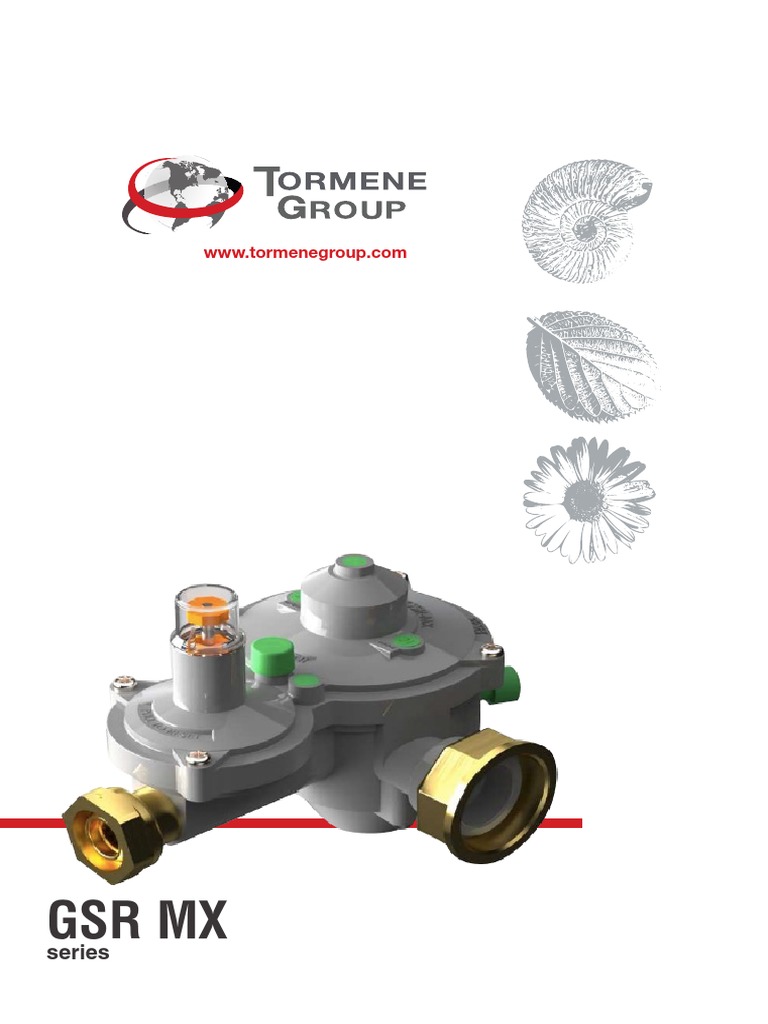 DS - Pressure Regulator - Tormene - GSR MX Series (With UPSO - OPSO ...