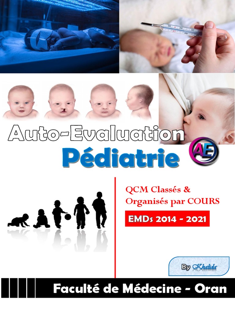 Auto Evaluation - Pediatrie 2021-2022 | PDF