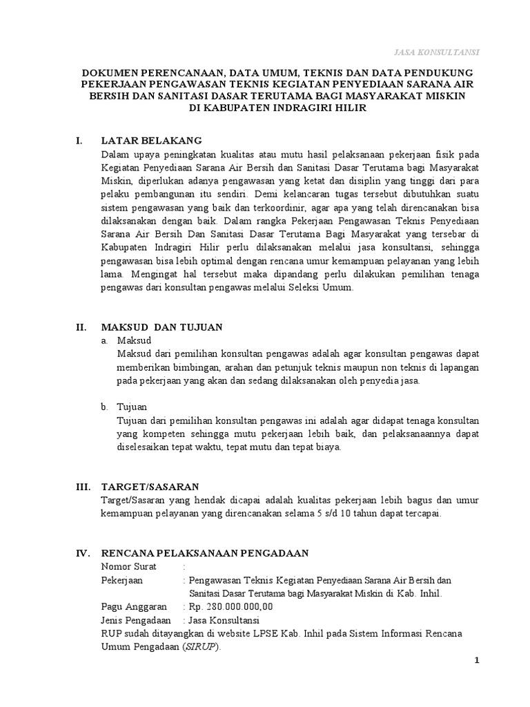 Dokumen Teknis | PDF