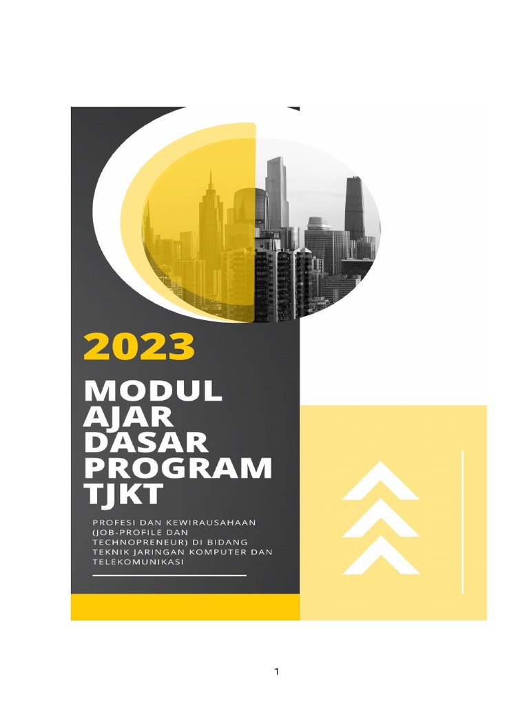 Modul Ajar Dasar Program TJKT | PDF