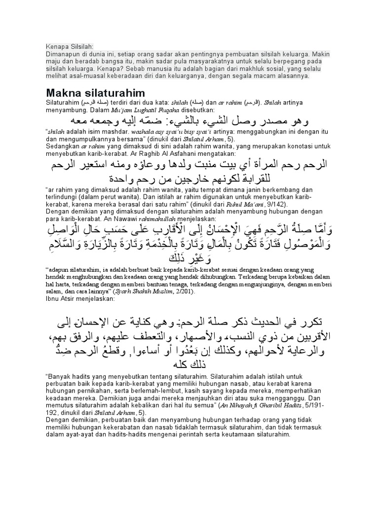 Kenapa Silsilah | PDF