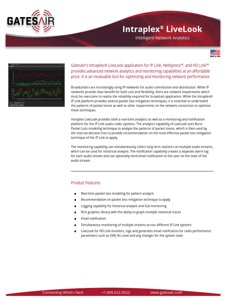 Intraplex Livelook TC KP 050318 | PDF