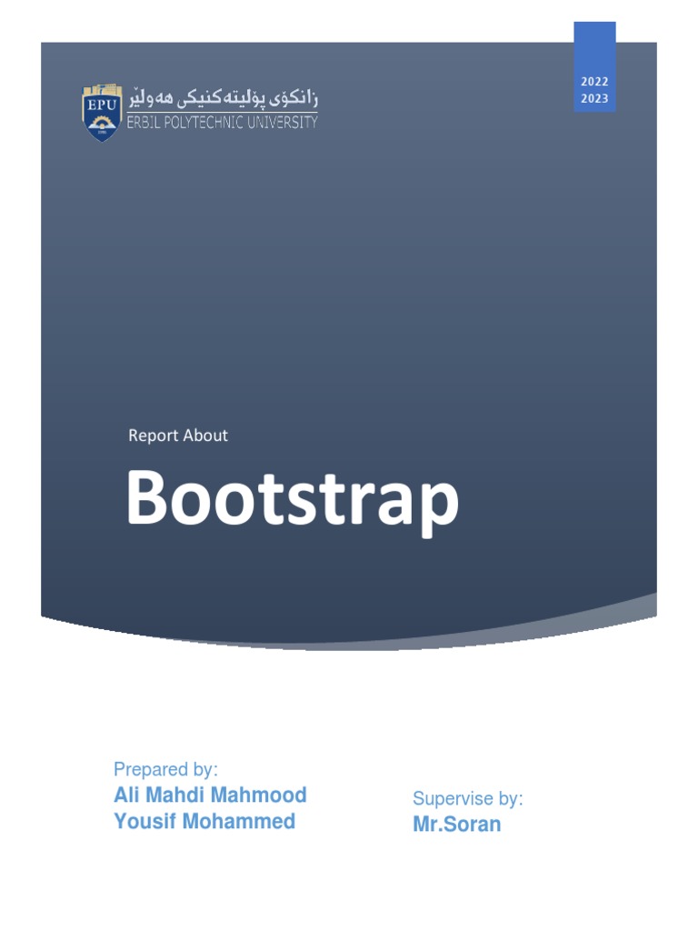Bootstrap Report | PDF