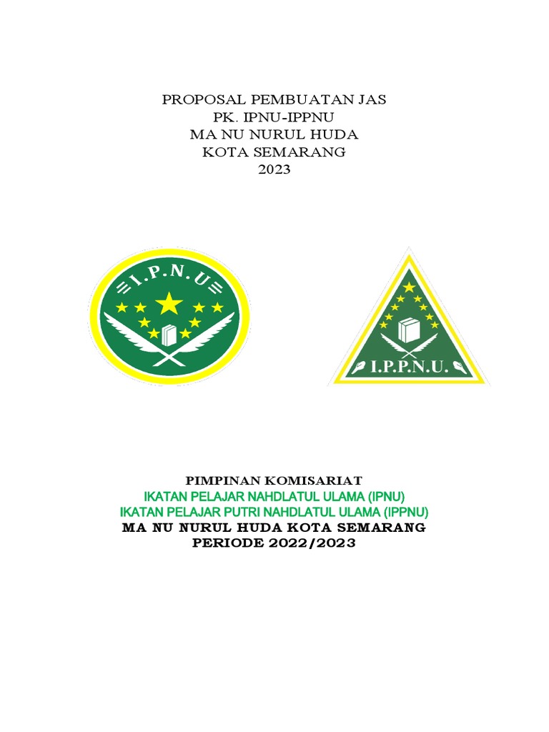 Proposal Pembuatan Jas-1 | PDF