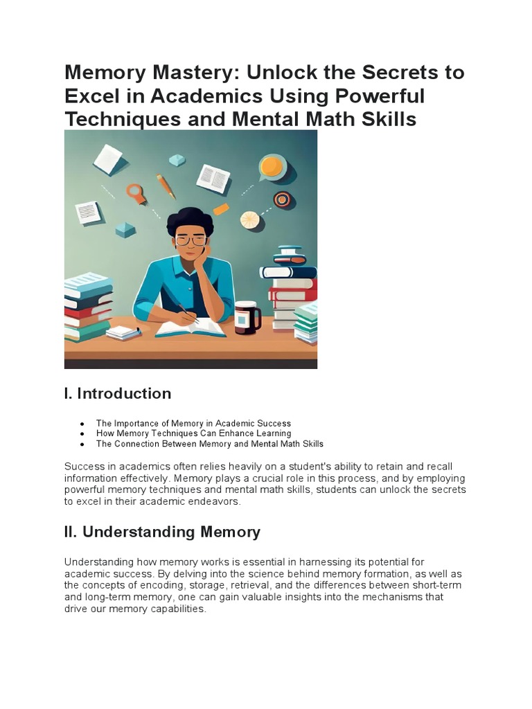 Memory Mastery | PDF | Memory | Recall (Memory)