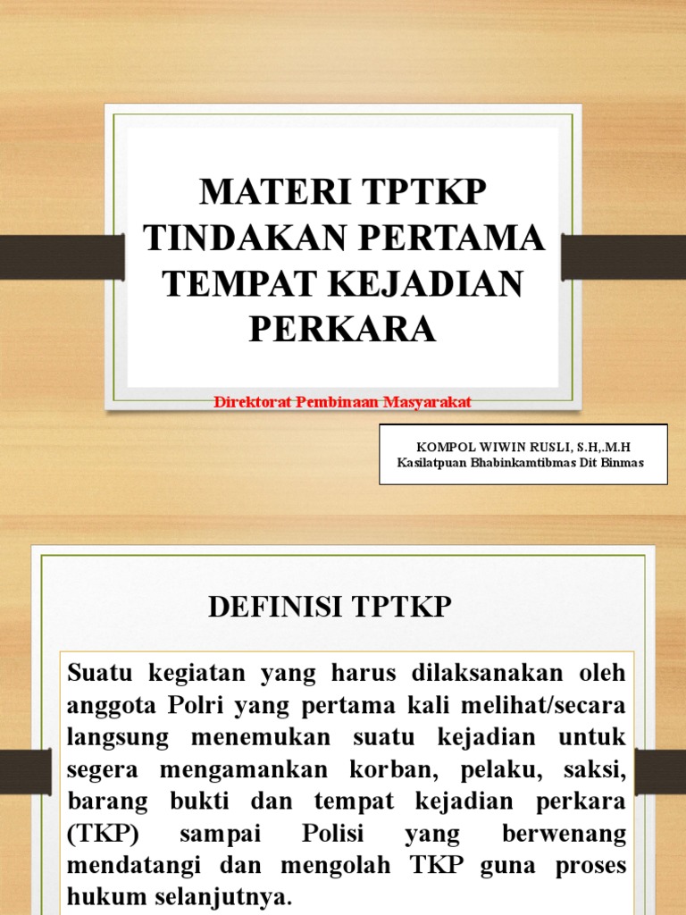 Modul TPTKP | PDF | Ilmu Sosial