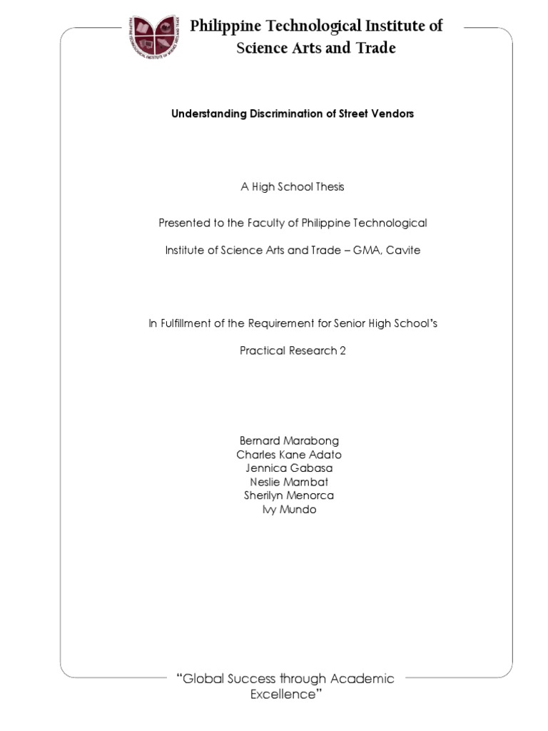 Real Thesis | PDF | Data | Qualitative Research