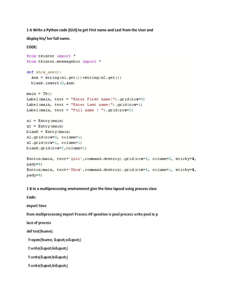 Final - App Lab Answers | PDF