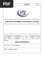ACP-Installation Methodology | PDF | General Contractor | Warehouse