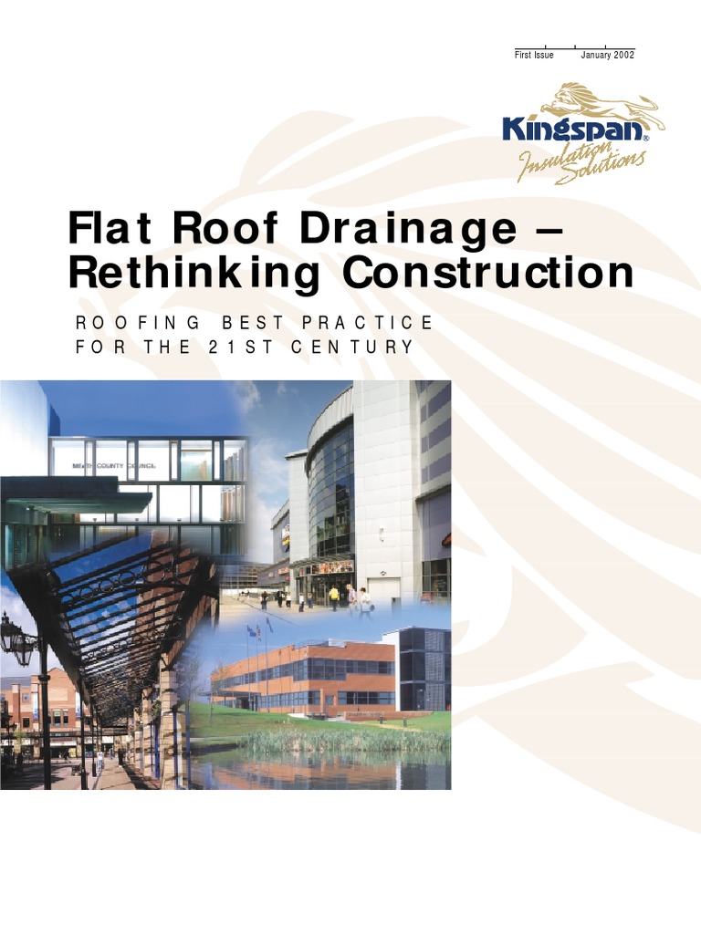 Flat Roof Drainage | PDF