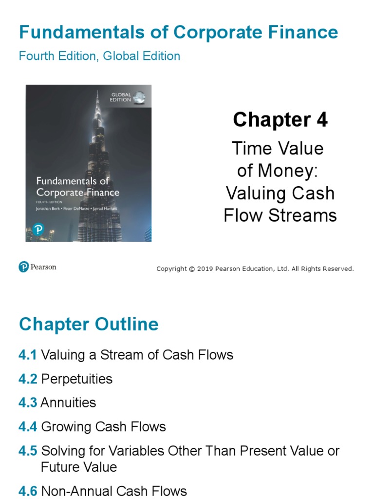 CH04 PPT | Download Free PDF | Present Value | Interest