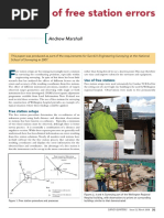 Open Traverse Calculation Sheet | PDF | Spreadsheet | Computer Science