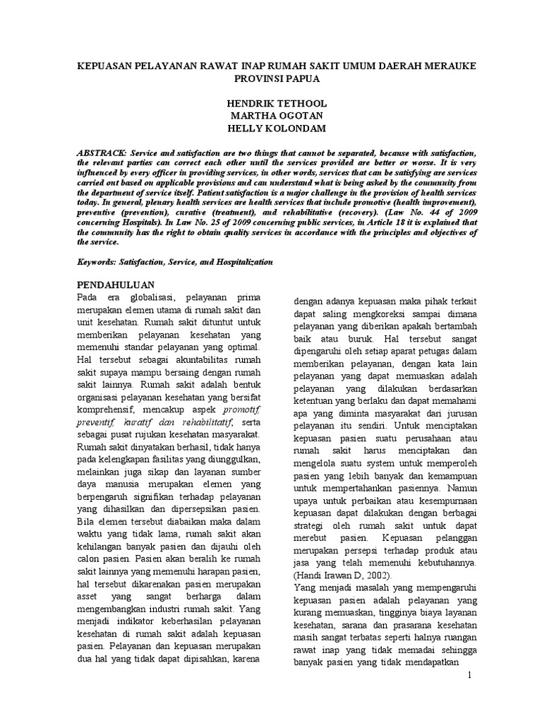 Tethool, H. M. Ogotan, H. Kolondam | PDF