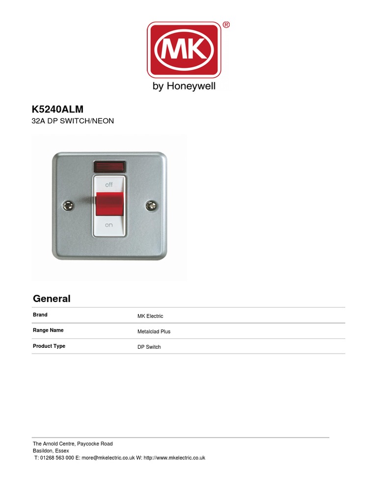 MK Electric - K5240ALM Datasheet 2022-04-04-161402 | PDF | Technology ...