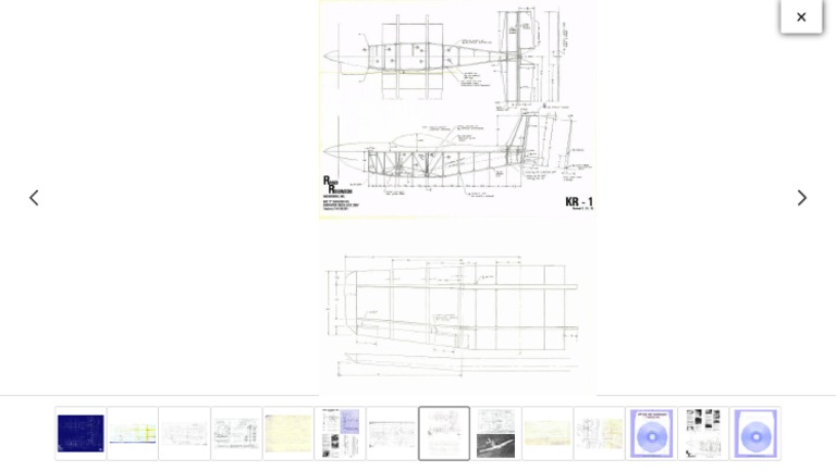 KR-1 Aircraft Rand Robinson Technical Manual + Plans Period Archive ...