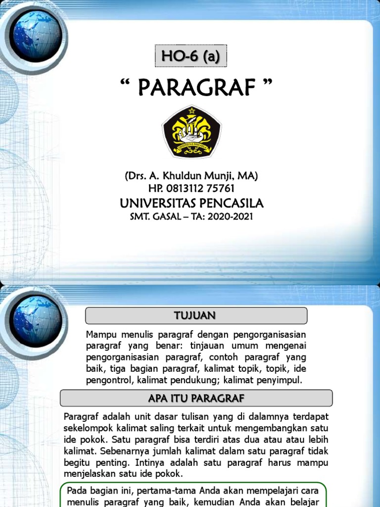 Panduan Menulis Paragraf Efektif | PDF