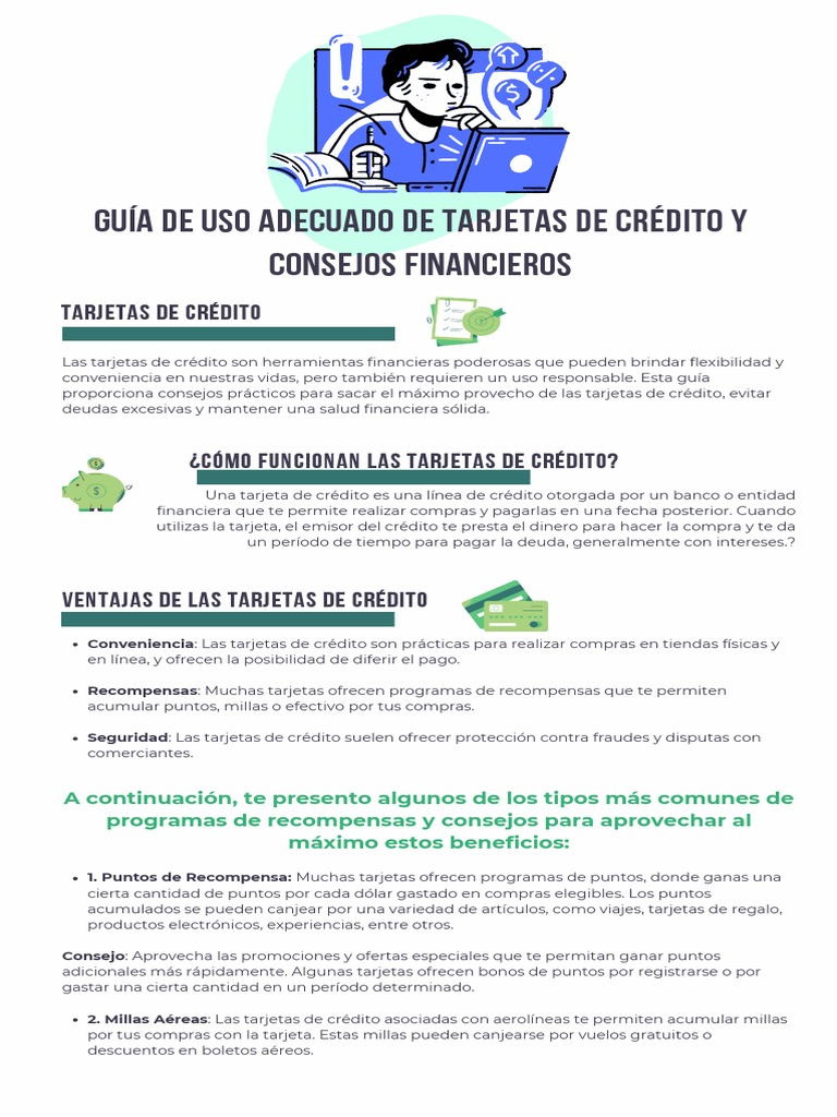 Guia Practica Uso Adecuado de Tarjetas de Credito | PDF