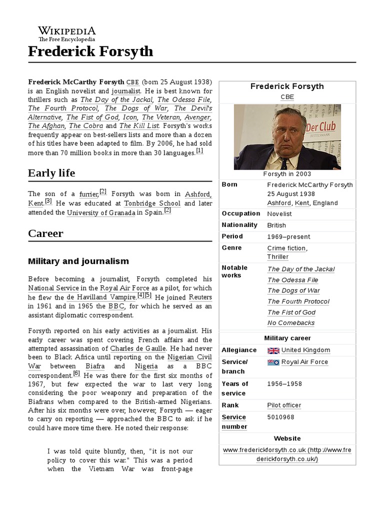 Frederick Forsyth | PDF