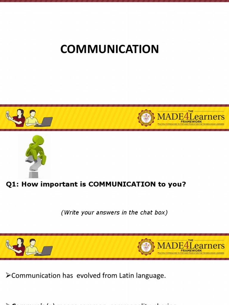 Unit 1 Introduction To Communication | PDF | Communication | Nonverbal ... Unit 1 Introduction To Communication | PDF | Communication | Nonverbal ...