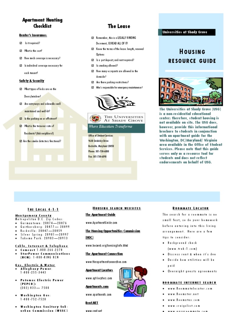 Housing Guide | PDF | Washington | Lease