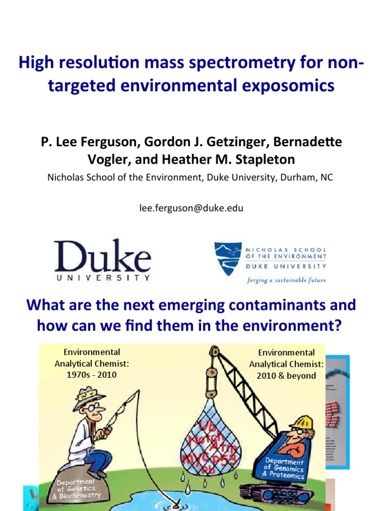 3slide Presentation For Lee Ferguson, PH.D., Duke University | PDF