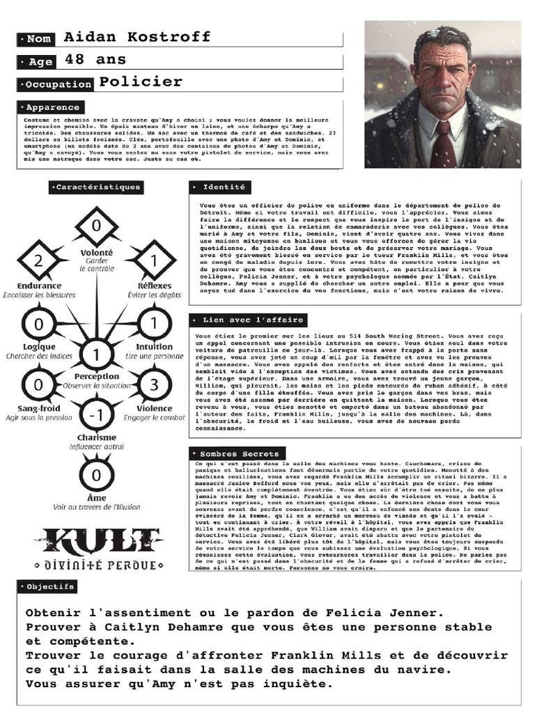 Fiche Kostroff | PDF