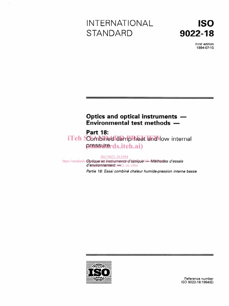 ISO-9022-18-1994 | PDF