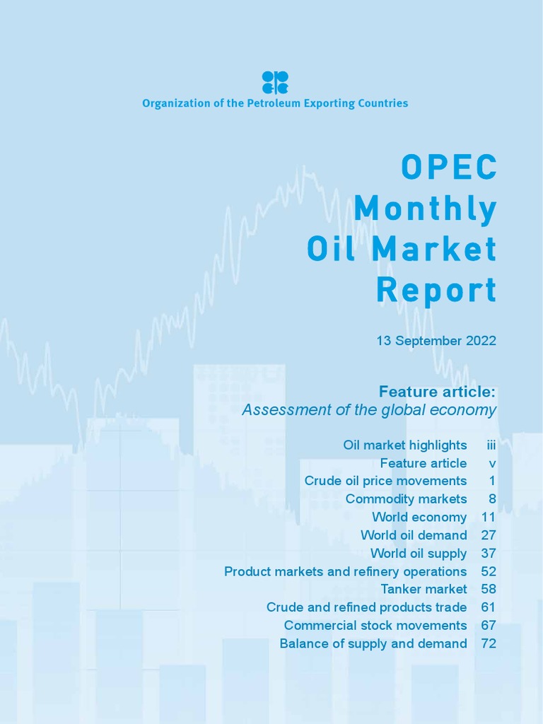 OPEC MOMR September 2022 | PDF