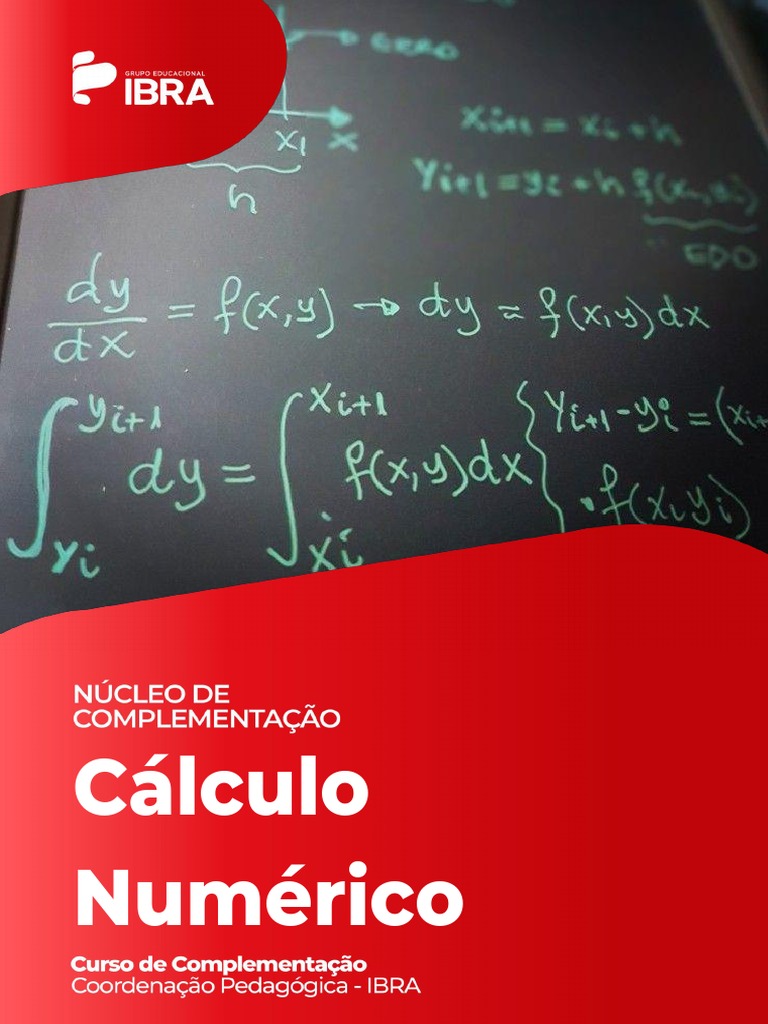 Cálculo Numérico Diagramada Pdf Análise Numérica Rede Elétrica