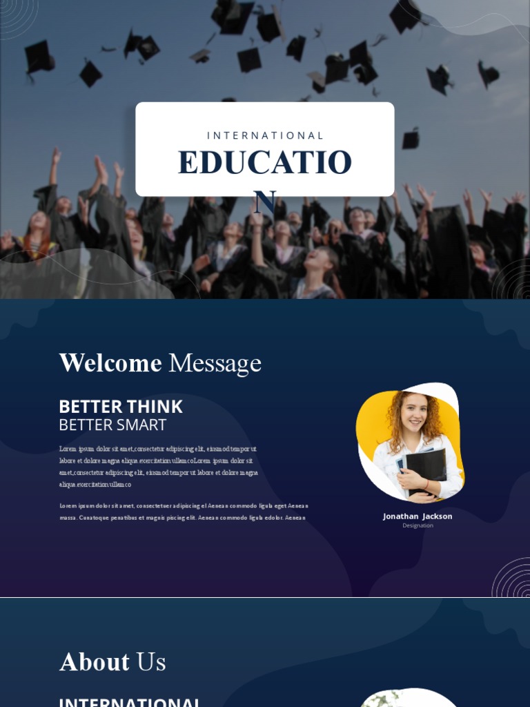 Education Presentation Template | PDF