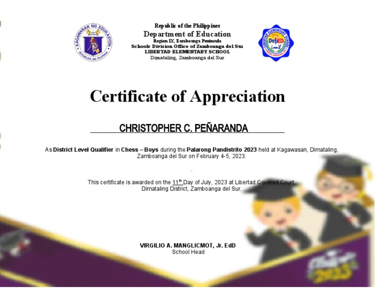 APPRECIATION | PDF