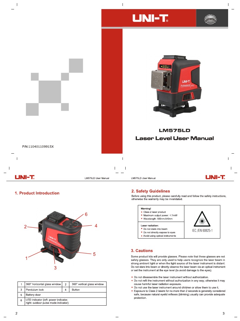 LM575LD English Manual | PDF