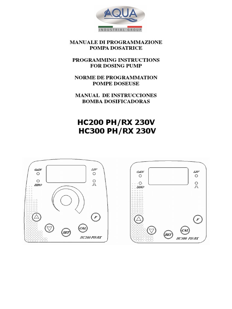 HC200-PH Manual | PDF