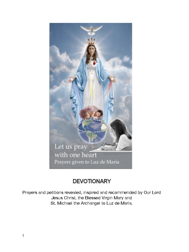 Prayers Book LUZ DE MARIA | PDF