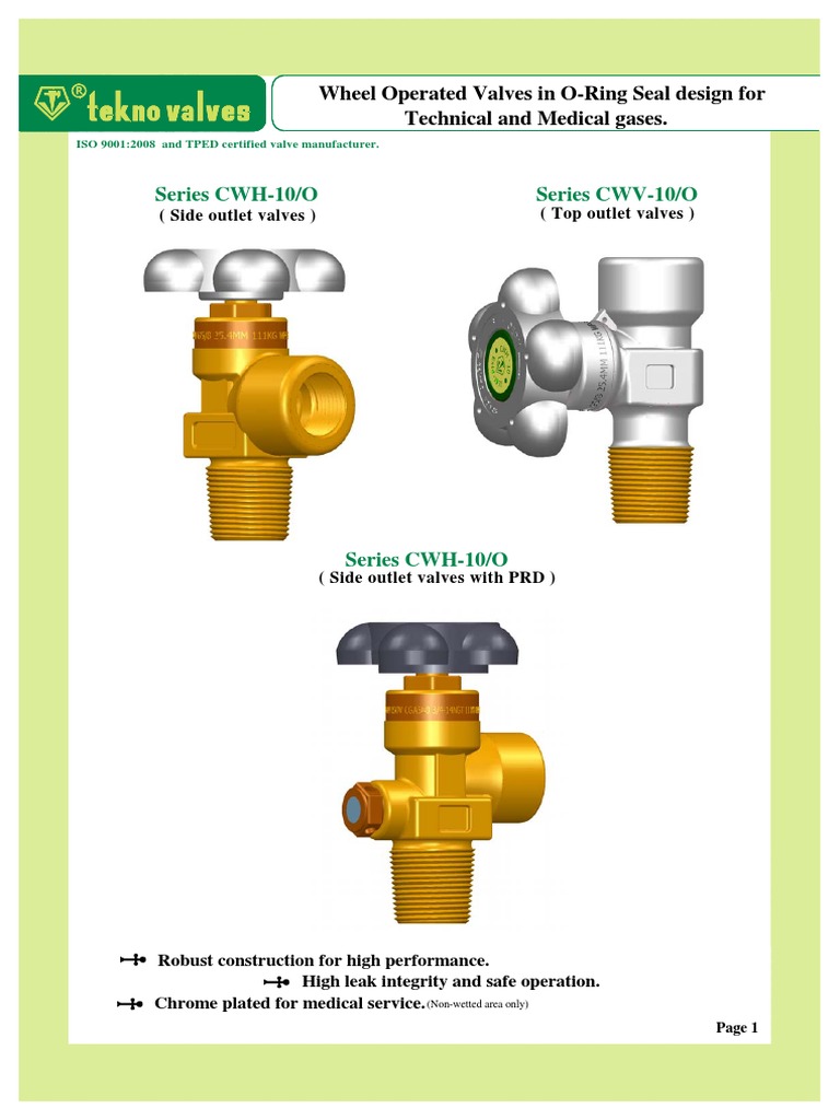 Tecno valve - models | PDF