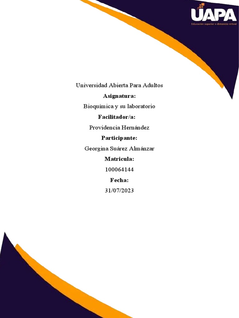 Bioquimica Lab 1 | PDF | Carbohidratos | Almidón Bioquimica Lab 1 | PDF | Carbohidratos | Almidón