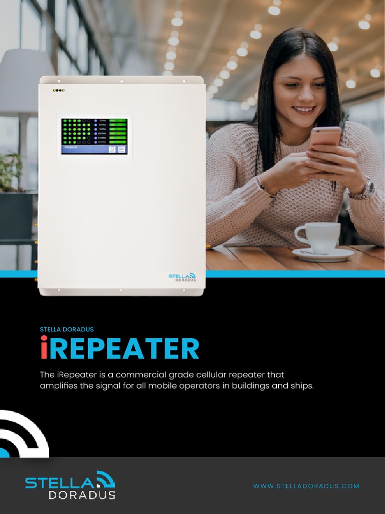 Irepeater Brochure EN V4 | PDF | Antenna (Radio) | Decibel