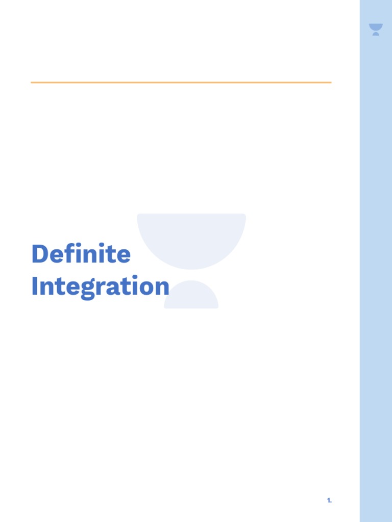 Definite Integration | PDF | Integral | Mathematical Relations