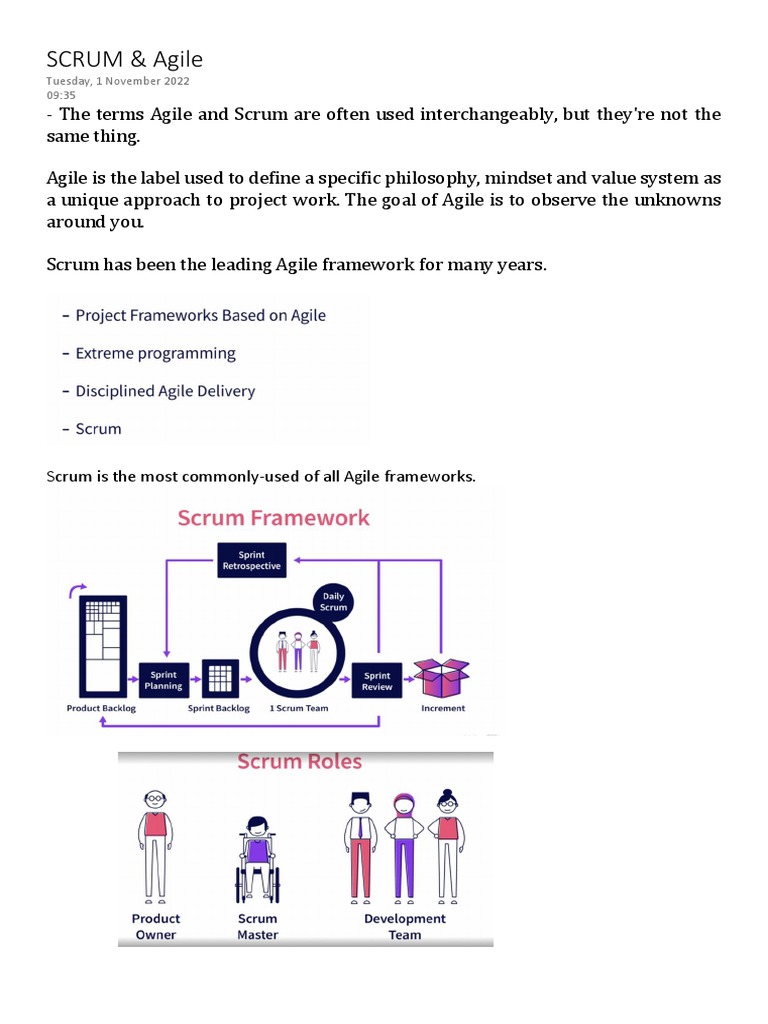 SCRUM Basics | PDF | Scrum (Software Development) | Agile Software Development
